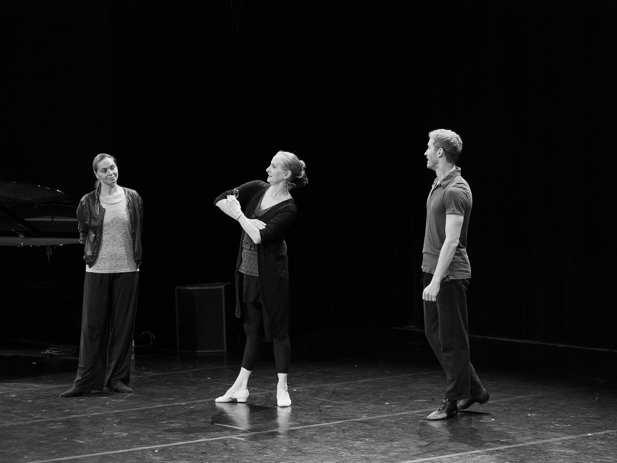 En répétition de la soirée Balanchine - Mozartiana - Ballet&Cie